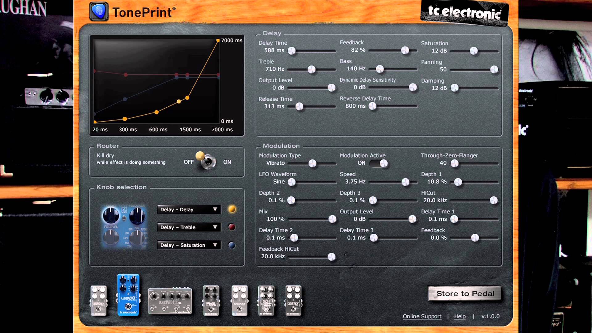 Pete Thorn uczy korzystania z aplikacji Toneprint - INFOGITARA.PL