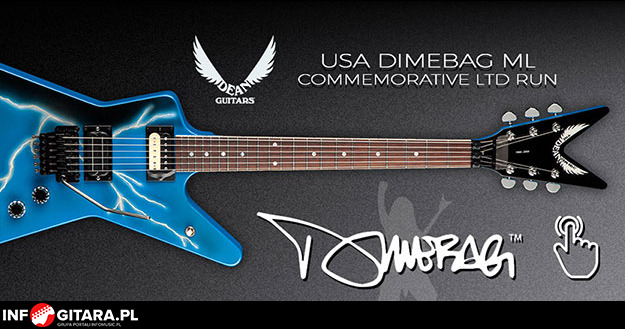 Dean przedstawia model USA DIME COMMEMORATIVE ML LTD - INFOGITARA.PL